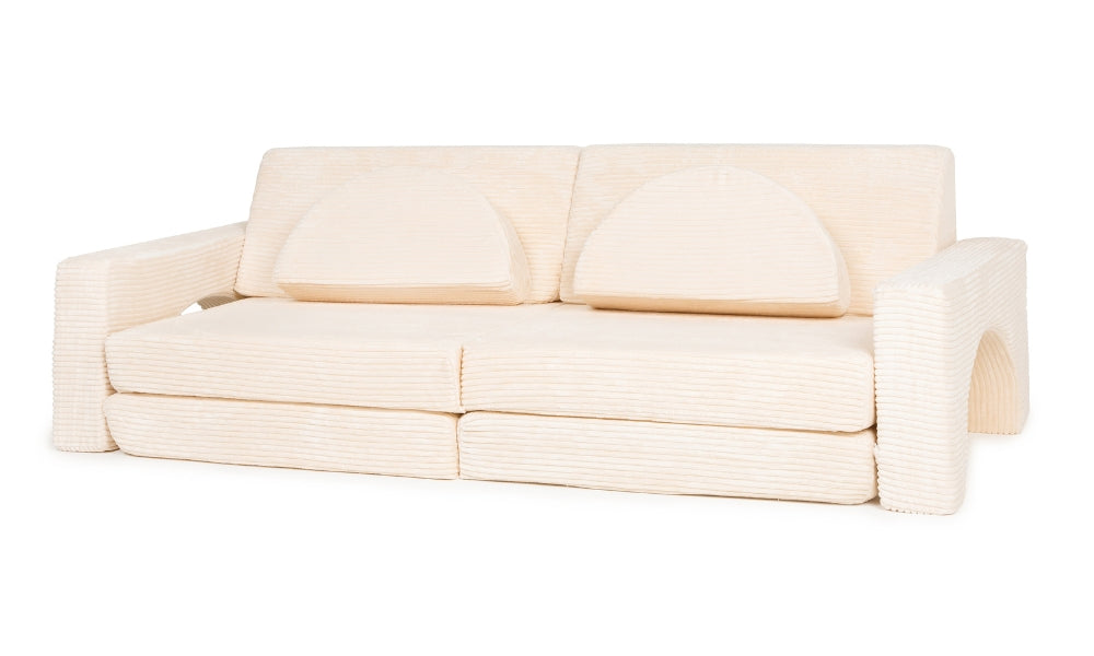 10 dalių modulinė sofa vaikams – KomfortoPagalvė™